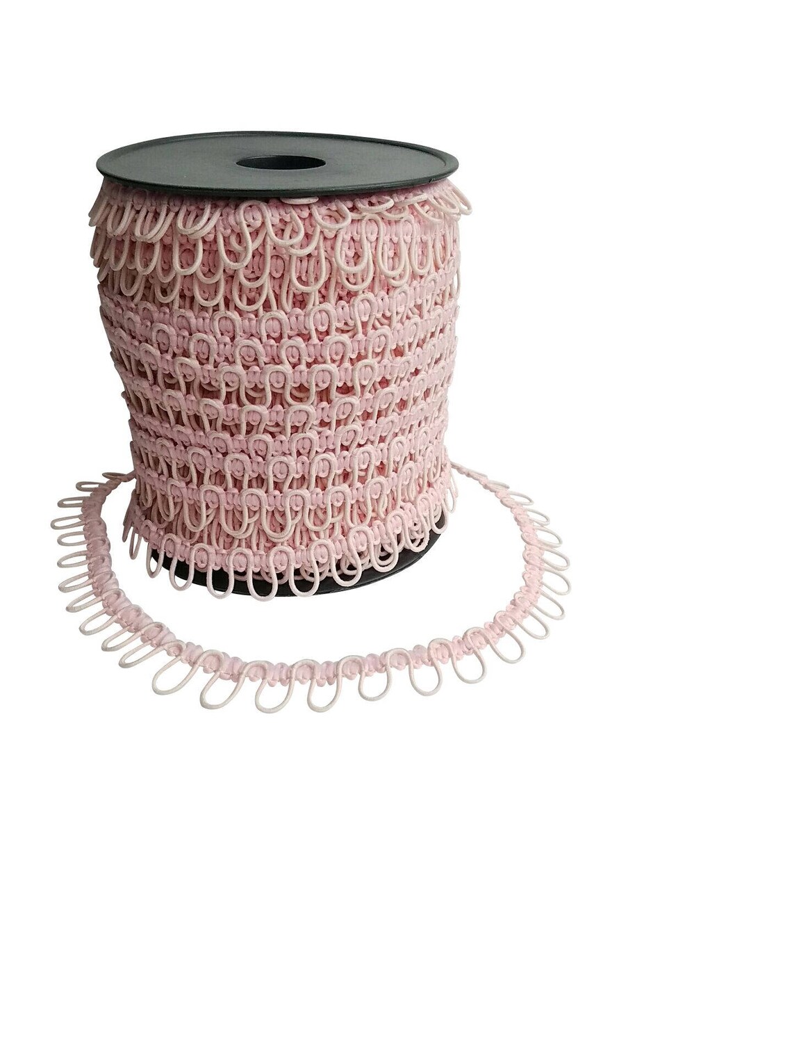 Baby Pink Elastic Bridal Button Loops | Etsy