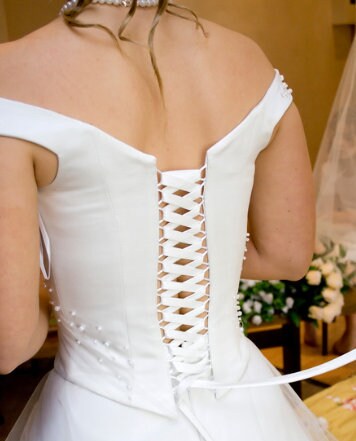 Satin Button Loops for Corset Closure / Non-elastic Bridal Button Loops ...