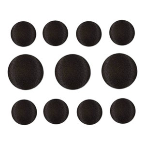 Black Satin Tuxedo Button Sets - 3 Large 8 Small - Etsy