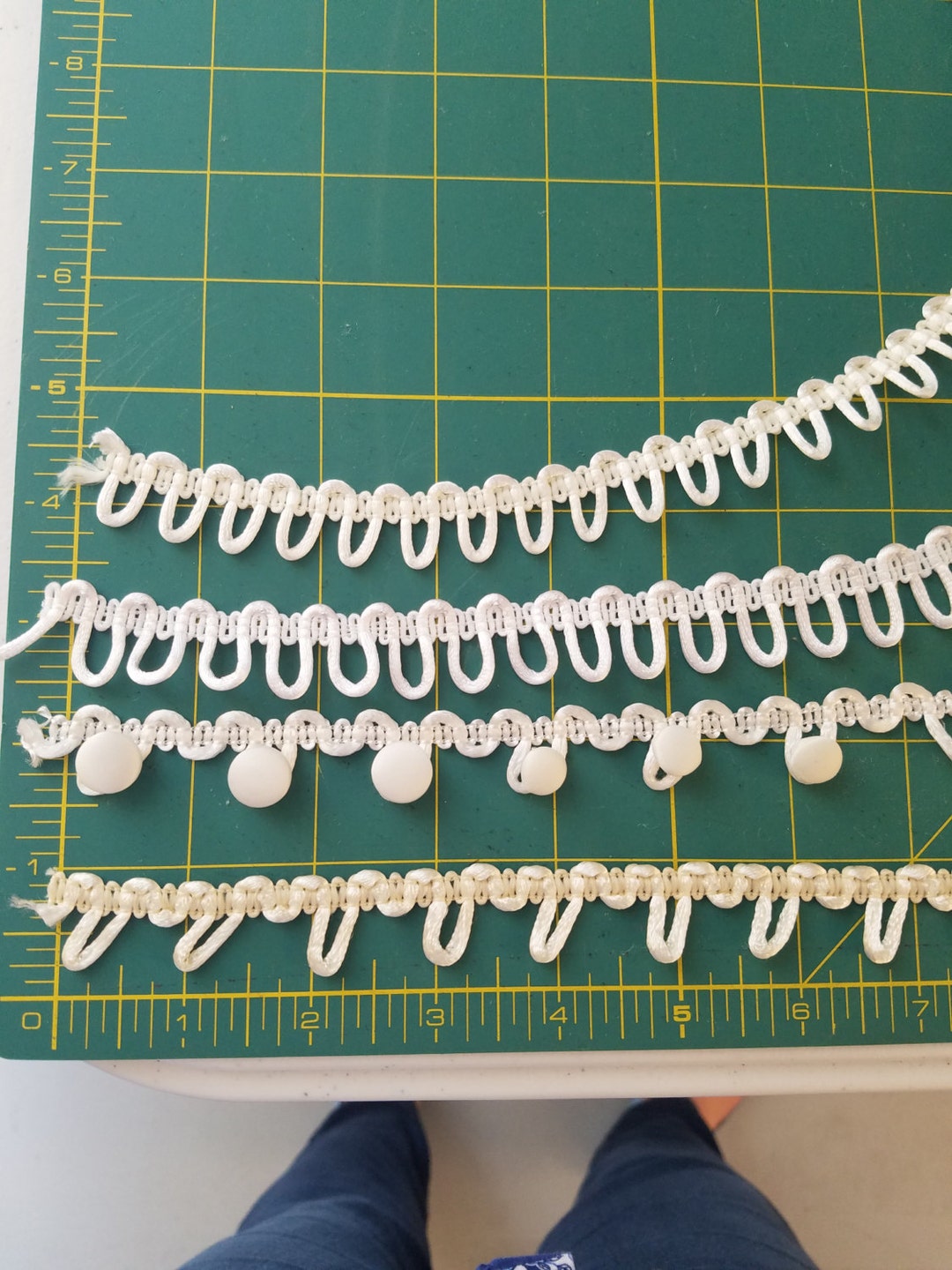 Non-elastic Satin Rat Tail Button Loops for Corset Closings Bridal ...