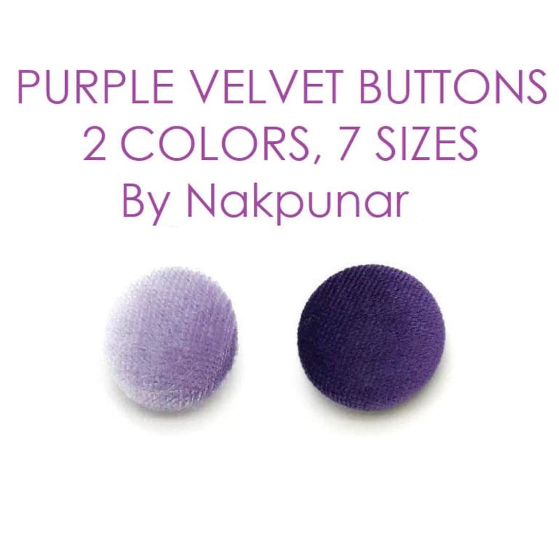 Violet Buttons - Etsy