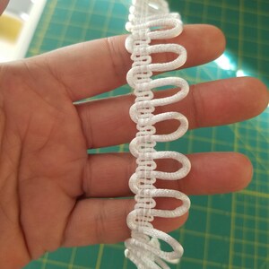 Non-elastic Satin Rat Tail Button Loops for Corset Closings Bridal ...