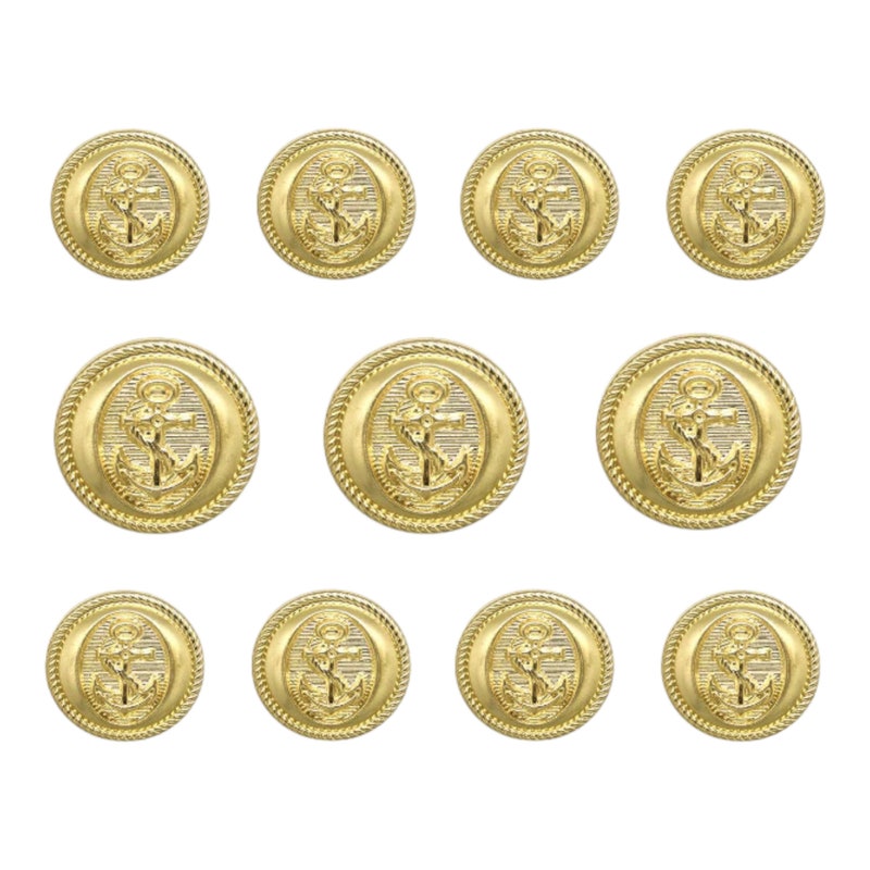 Santa Buttons Gold - Etsy