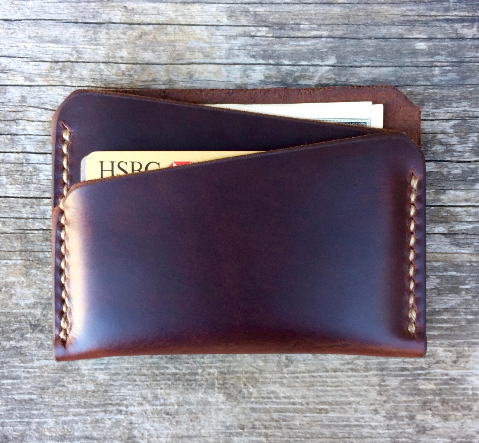 Minimalist Wallet Small Wallet Front Pocket Wallet Thin | Etsy