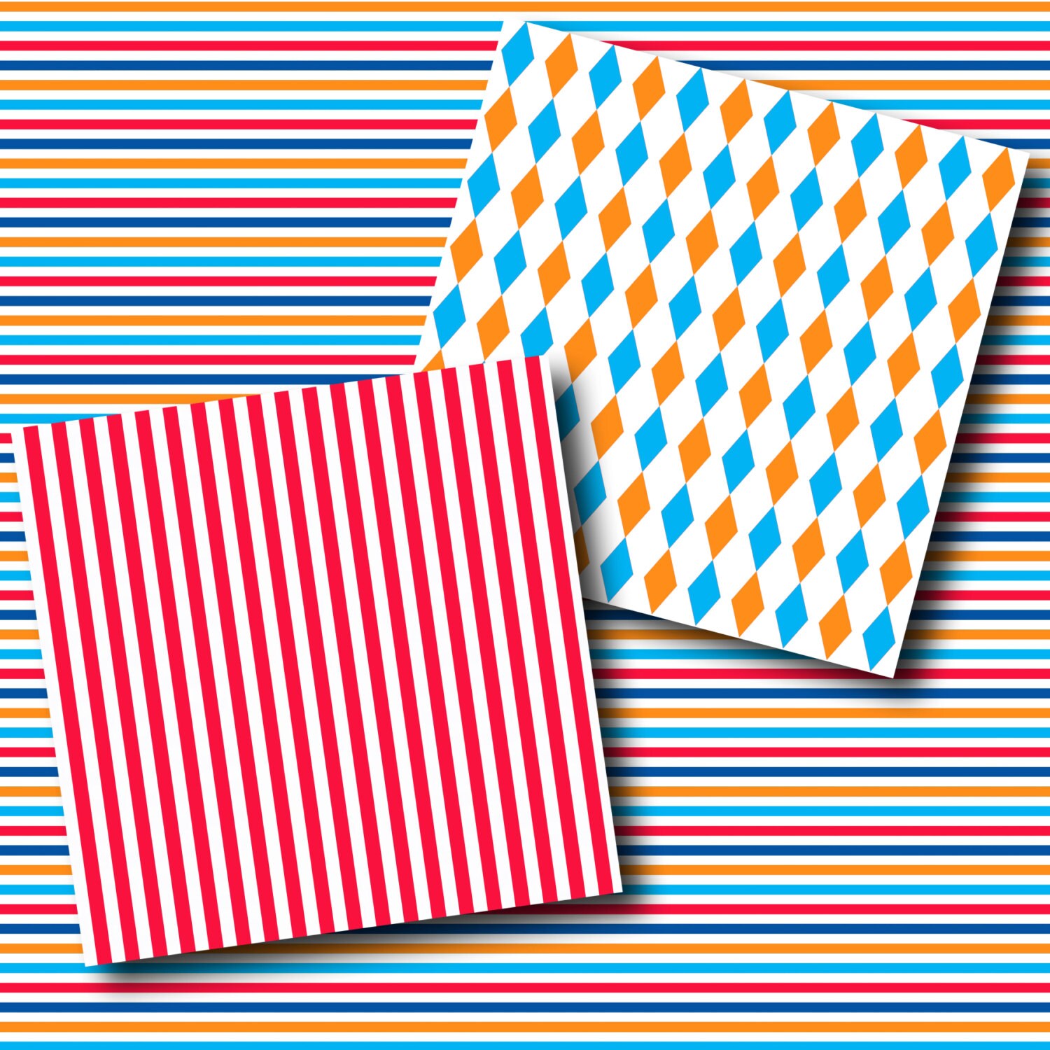 Printable Craft Carnival Papers Circus Printable Carnival | Etsy