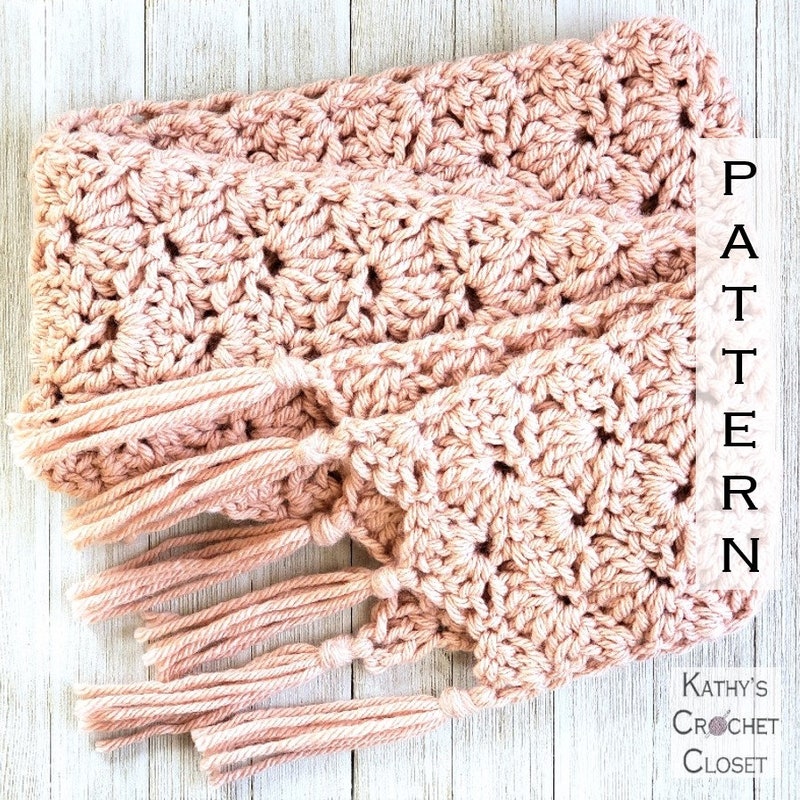 Fringe Scarf Pattern - Etsy