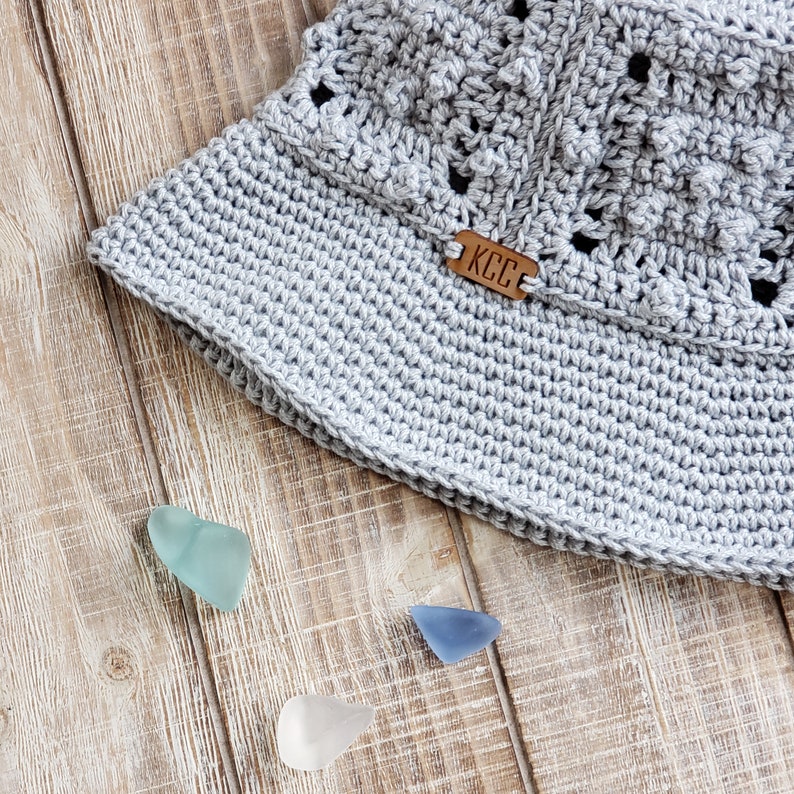 Crochet Bucket Hat PATTERN Sea Glass Bucket Hat Summer Hat - Etsy