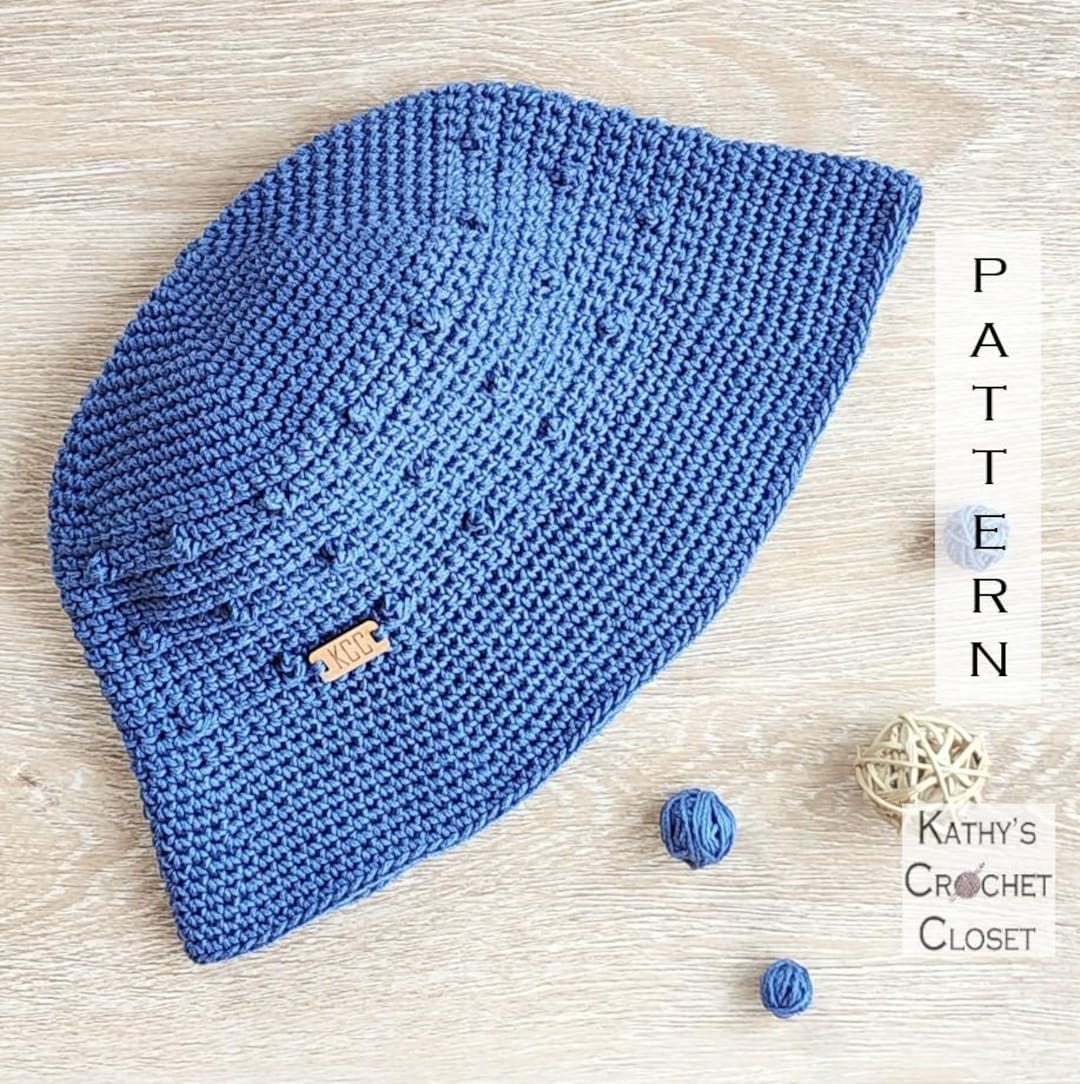 Dotty Bucket Hat - Crochet Summer Hat PATTERN (PDF Download) - Etsy