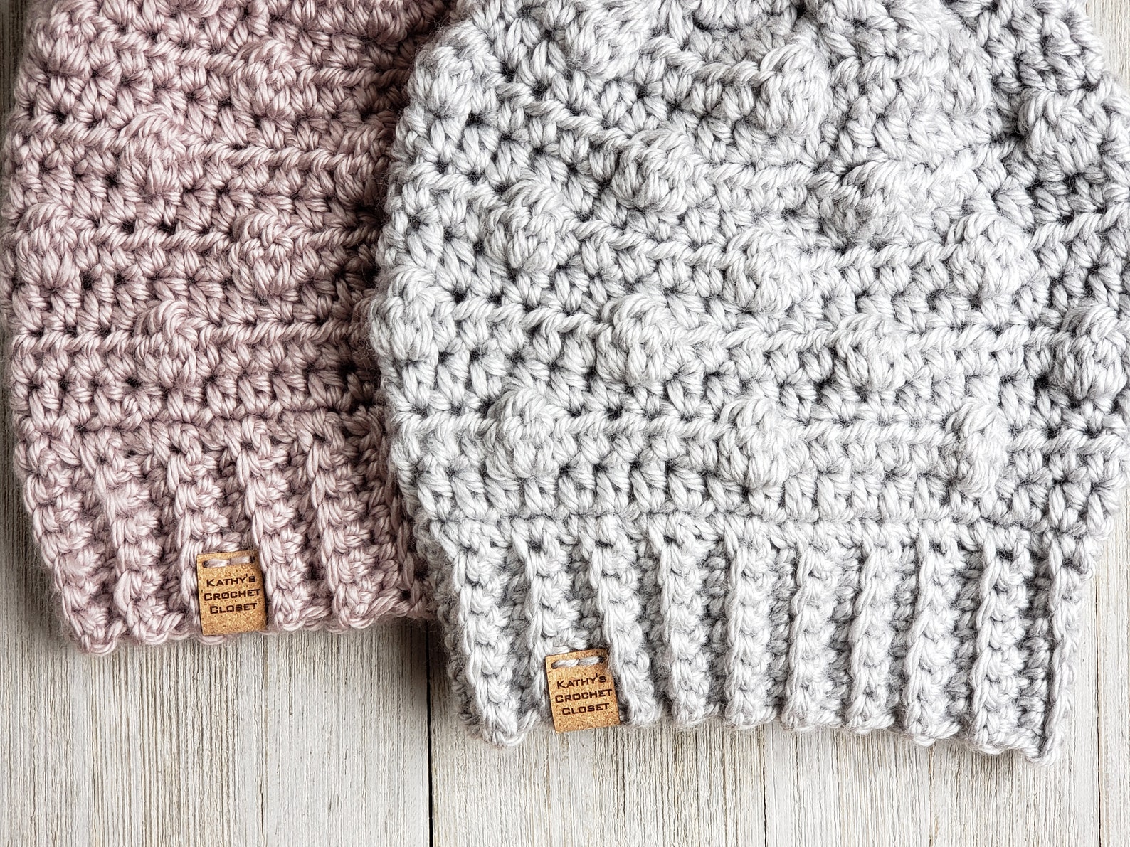 Crochet Hat PATTERN Chunky Dot Beanie Polka Dot Hat | Etsy