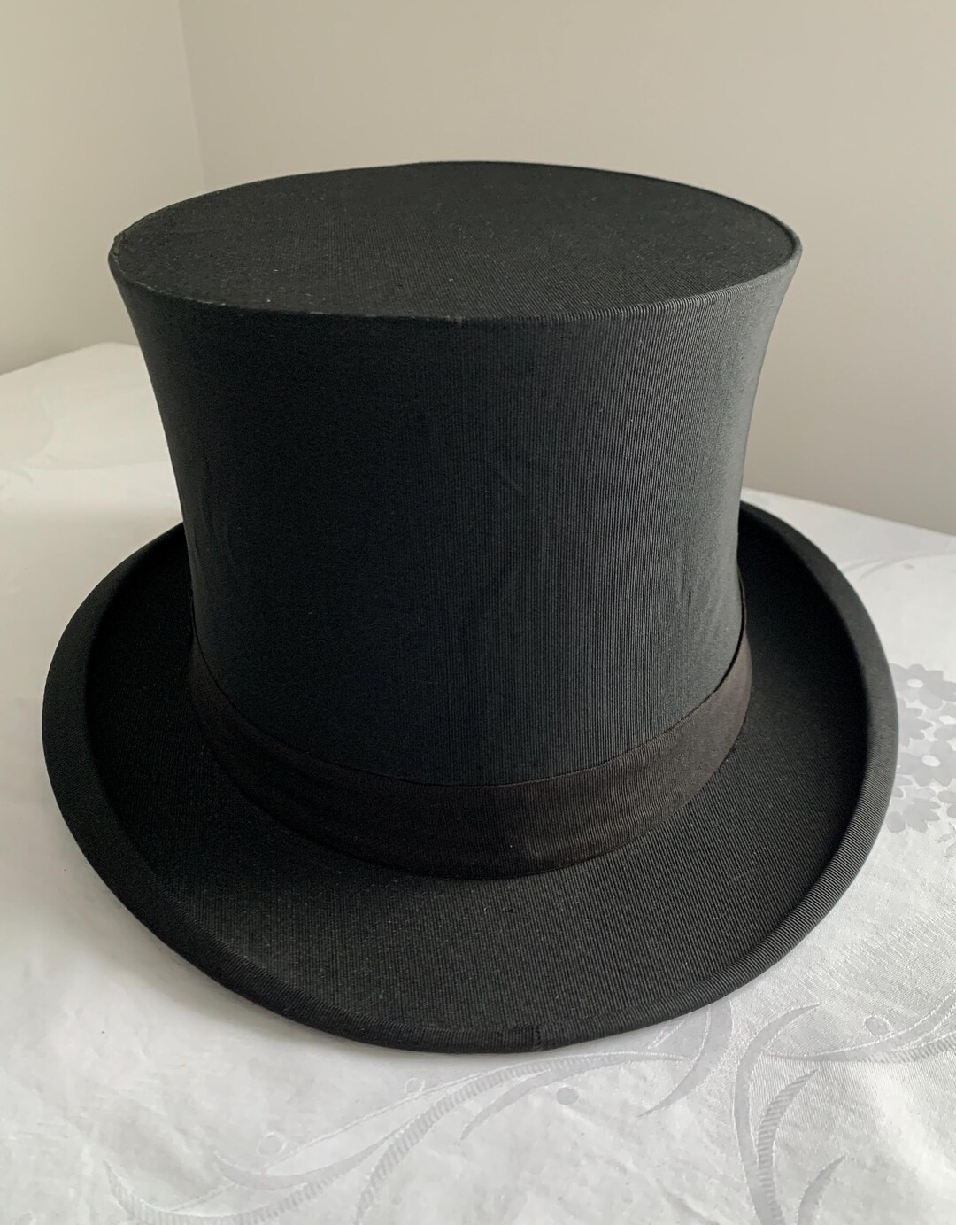 Vintage Top Hat Collapsible Black Gibus Folding Top Hat - Etsy