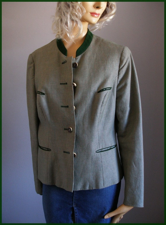 Vintage Austrian Jacket Riding Jacket Stag Horn Buttons | Etsy