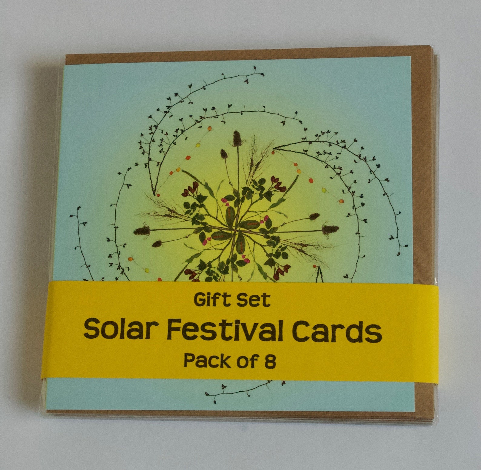 Solar Festival Full Set of 8 Greetings Cards - Gift Pack - Etsy