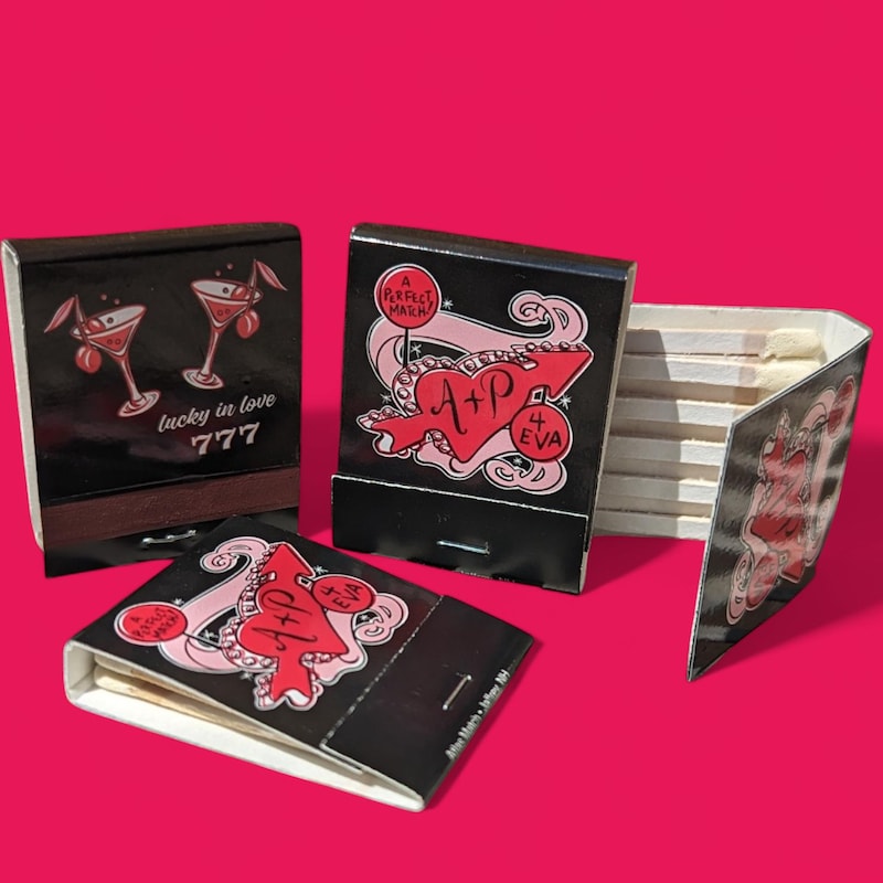 Custom Matchbooks - Etsy
