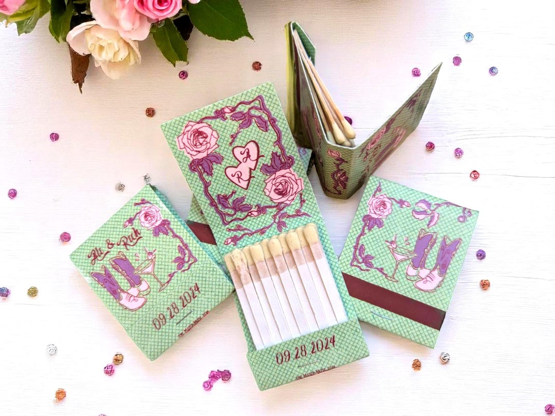 Custom Matchbooks Full Color Printing Direct Print on Custom Matches ...