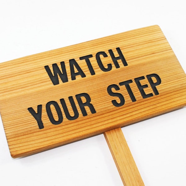 Watch Your Step - Etsy
