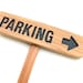 PARKING DIRECTION Sign, Outdoor Event Signs, Parking Sign, Wedding ...