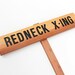 REDNECK X-ING Sign, Outdoor Sign, Yard Art, Funny Marker, Gag Gift, Fun ...