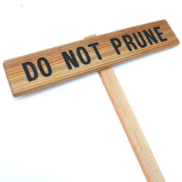 Do Not Trim Sign - Etsy