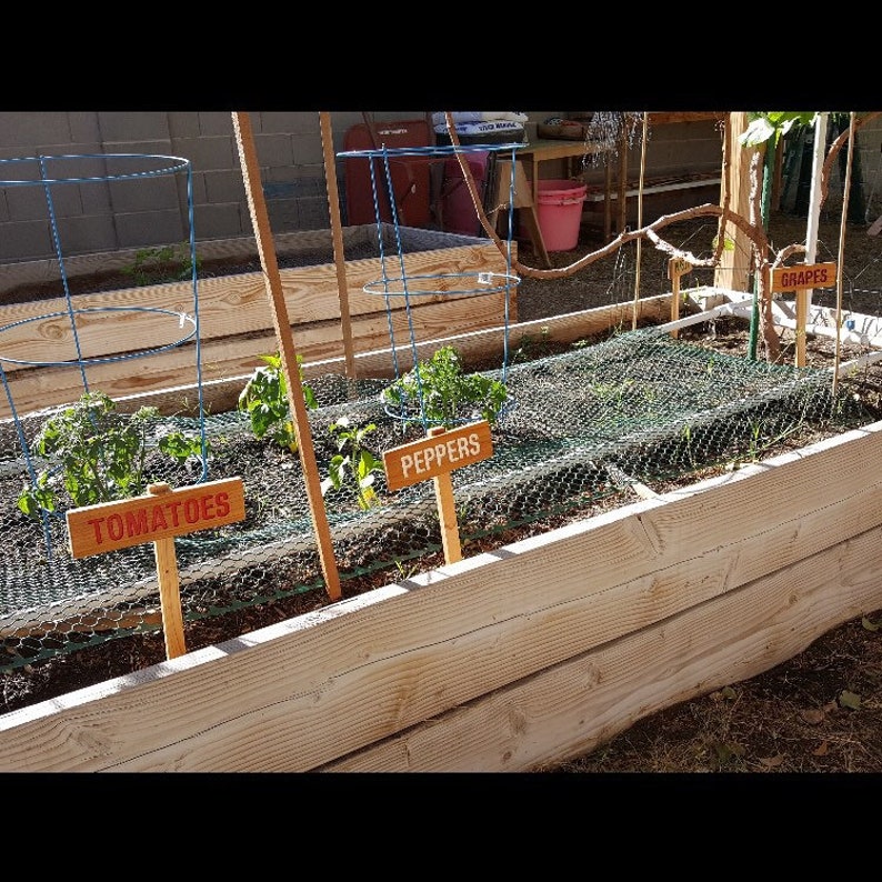 Tomatoes Sign Garden Marker Outdoor Sign Yard Art | Etsy