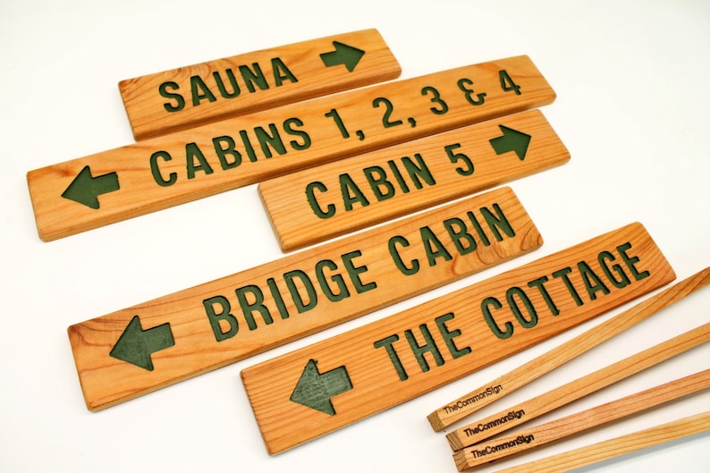 Vacation Rental Signs Cabin Markers B&B Signs Hostel - Etsy