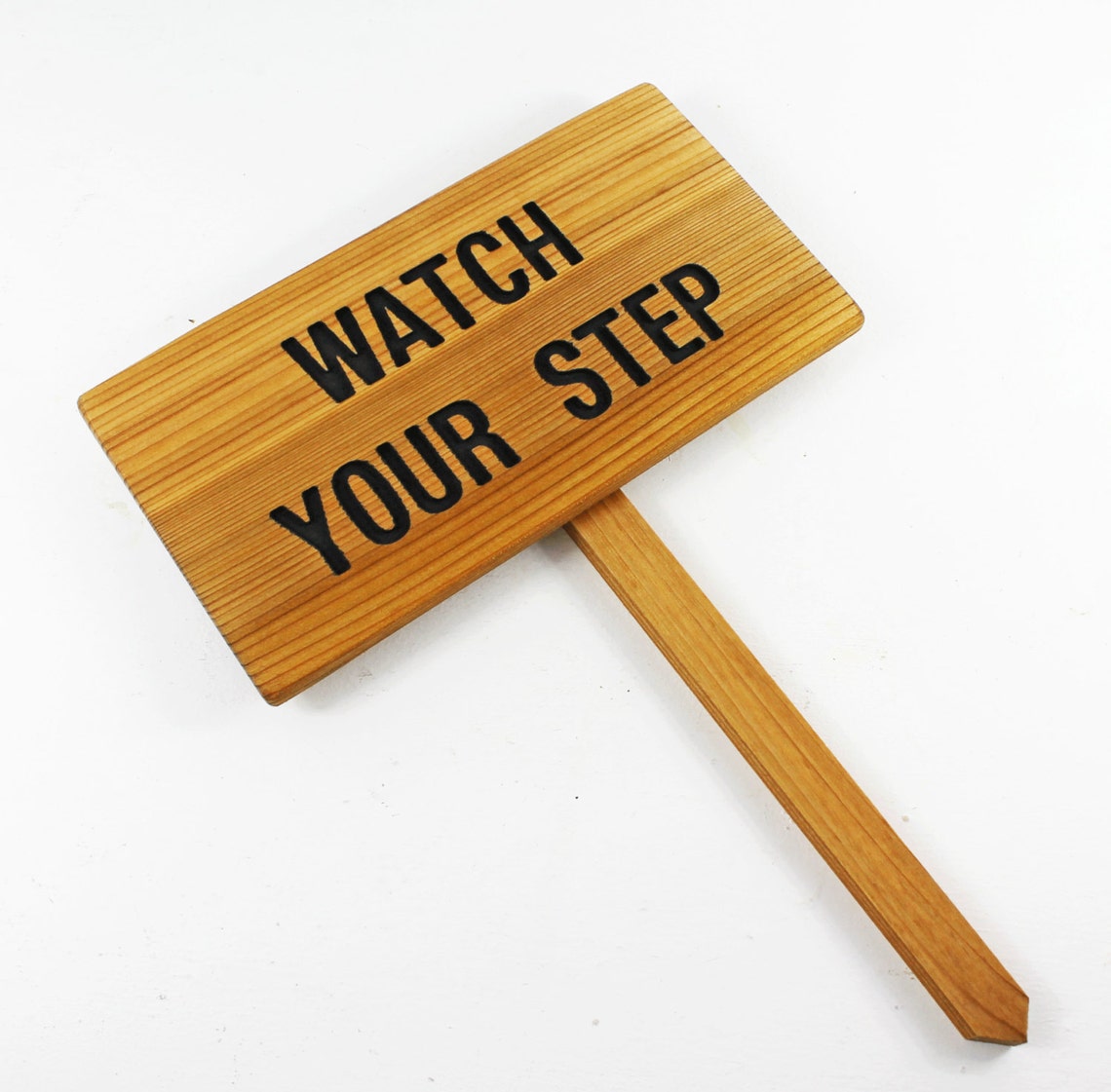 WATCH YOUR STEP Sign Careful Warning Caution Sign Reminder | Etsy