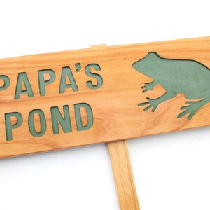 FROG Sign, Personalized Sign, Custom Marker, Your Name Here, Amphibian ...