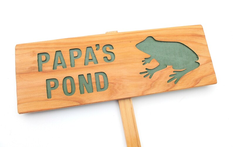 FROG Sign Personalized Sign Custom Marker Your Name Here - Etsy
