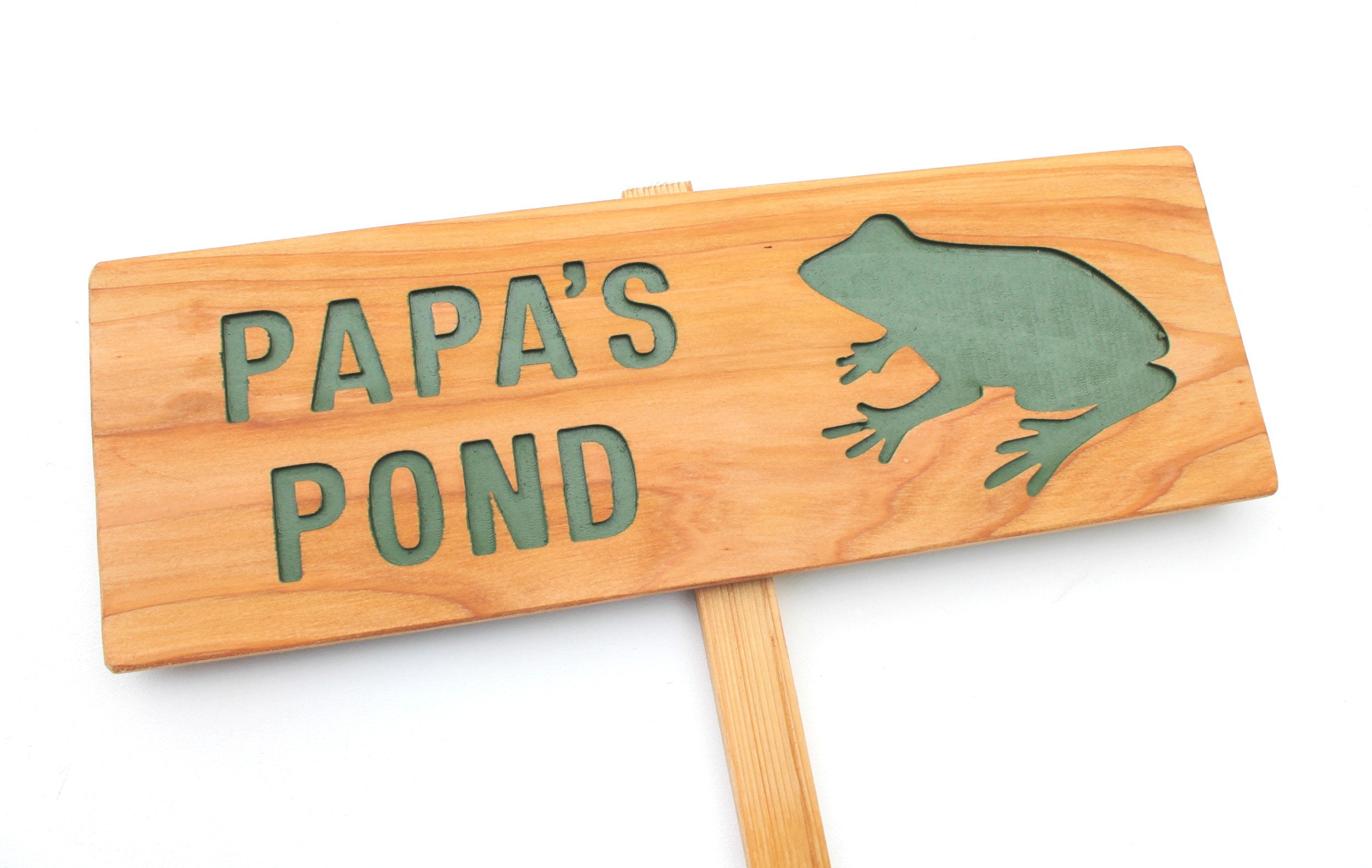 FROG Sign, Personalized Sign, Custom Marker, Your Name Here, Amphibian ...