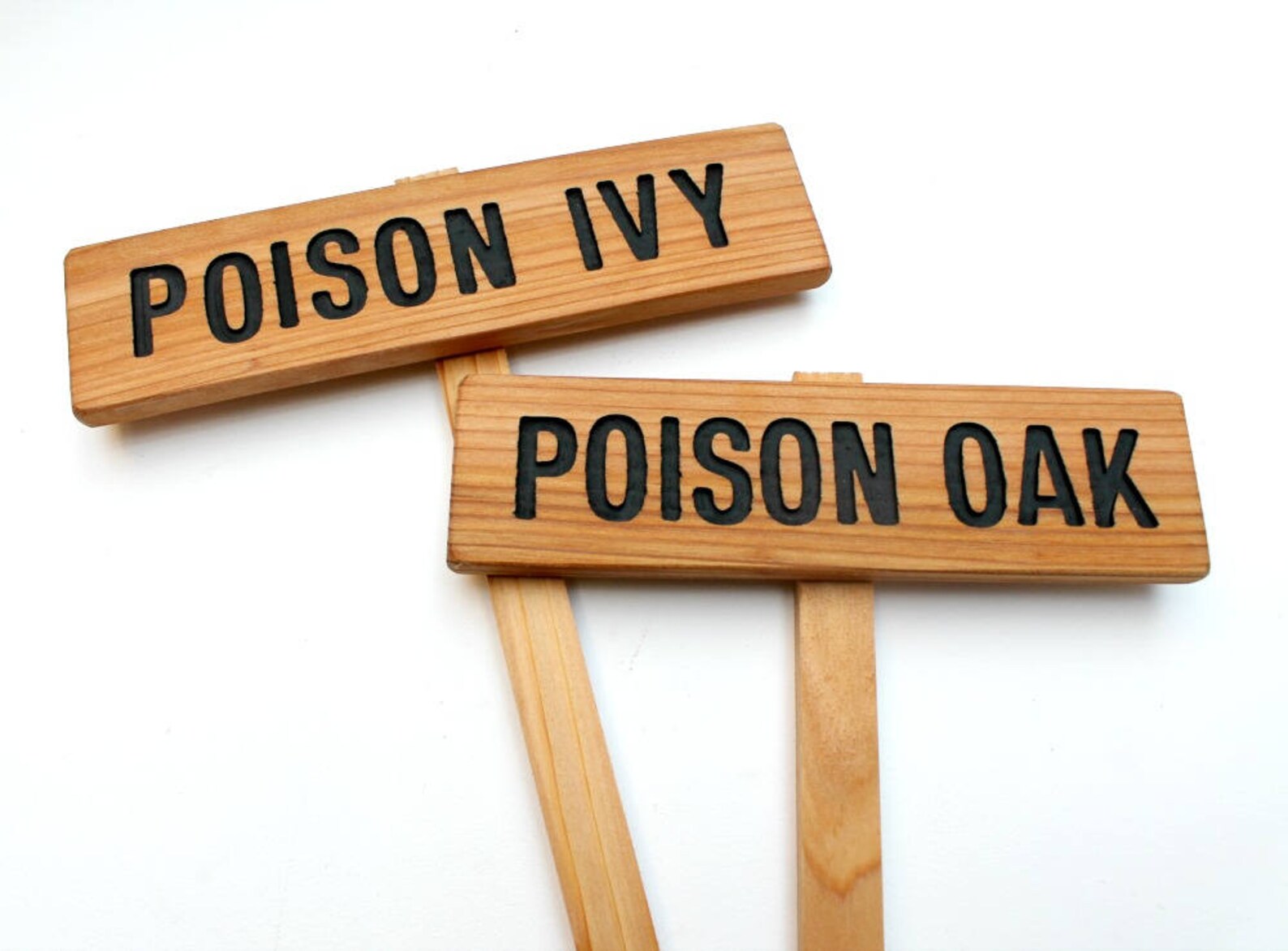 POISON IVY Sign Poison Oak Marker Caution Sign Warning - Etsy