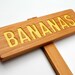 BANANAS TREE MARKER Fruit Tree Sign Tropical Fruit Tree - Etsy