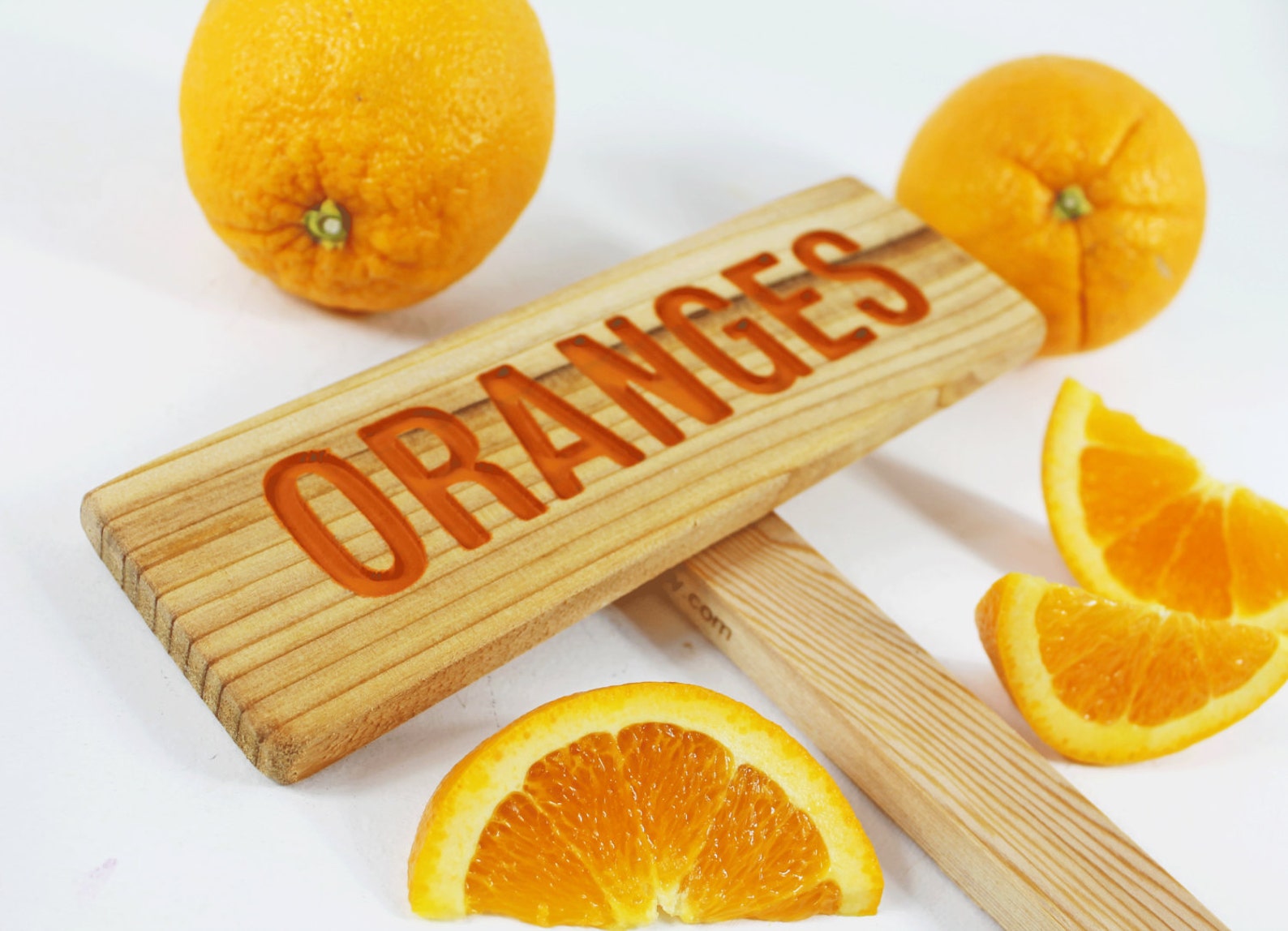 ORANGES Sign, Tree Sign, Citrus Sign, Fruit Marker, Outdoor Sign, Yard ...