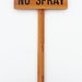 NO SPRAY Garden Sign: Hand Routed Custom Garden Sign - Etsy