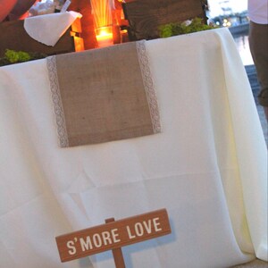 Wedding Signs, Shoe Valet, Ice Cream, S'more Love, S'more Bar, Custom ...