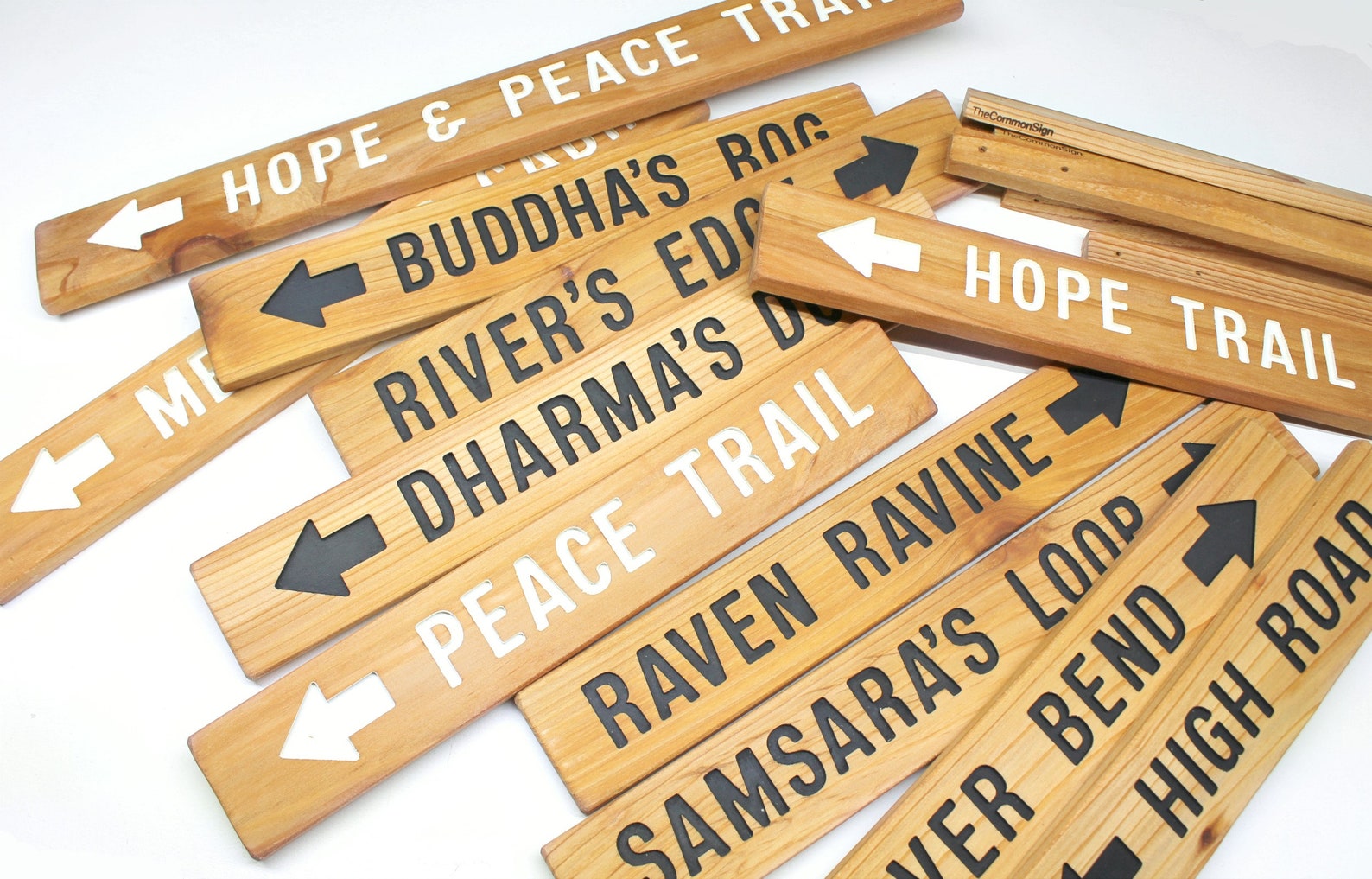 Themed Trail Signs, Directional Signage, Party Markers, Outdoor Signs ...