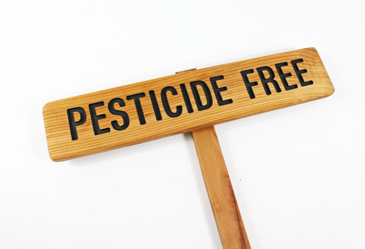 Pesticide Free Sign, Outdoor Marker, Yard Art, Organic Garden, Garden ...