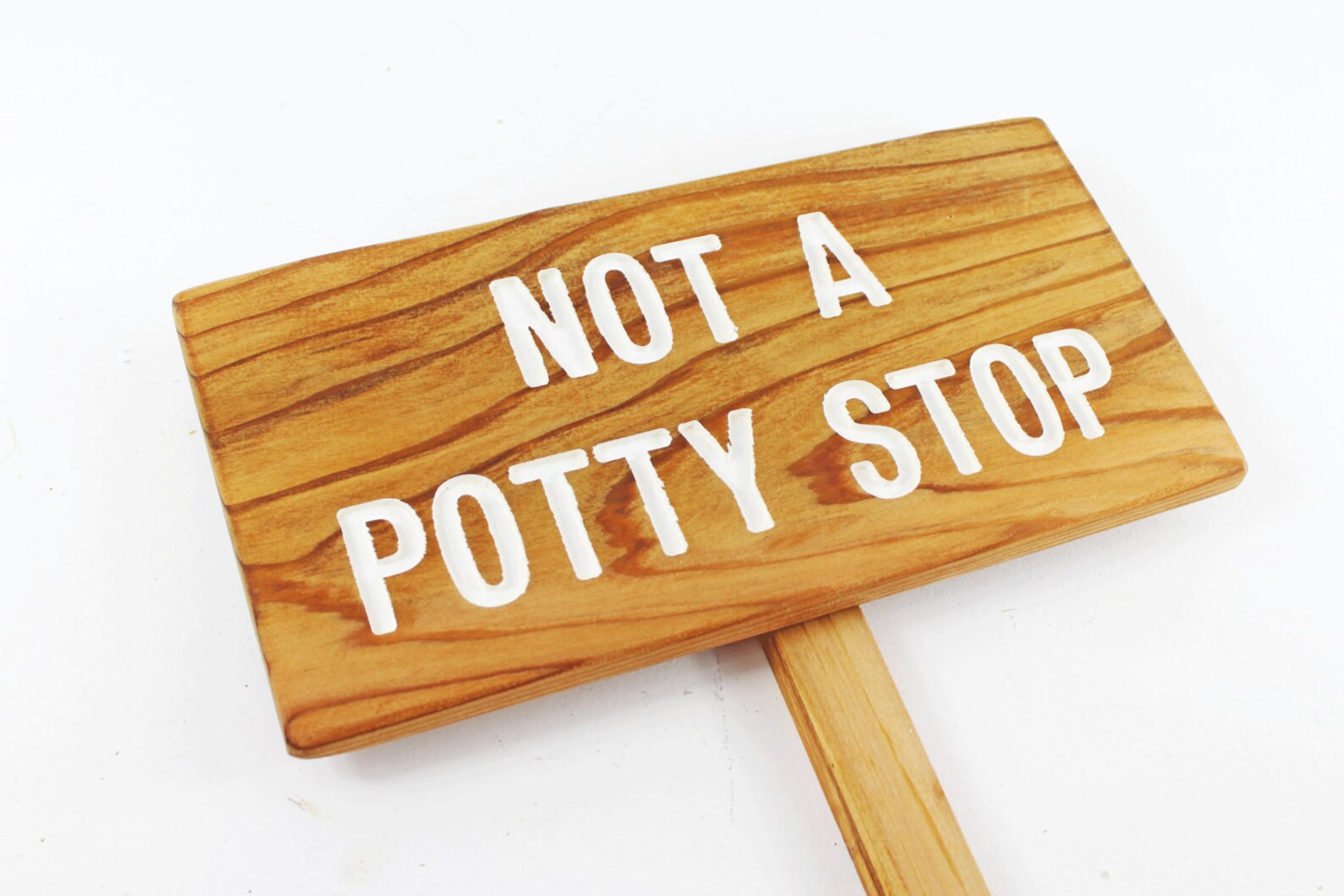 NOT a POTTY STOP Dog Walker Sign No Poop Sign Cedar Wood - Etsy