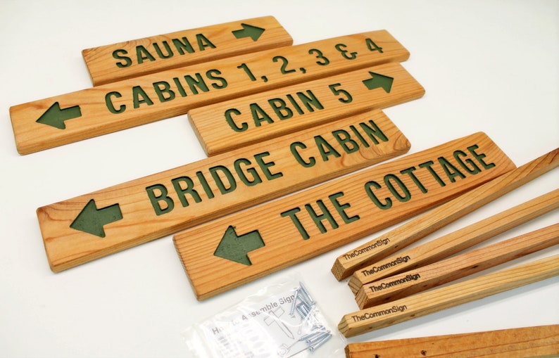 Vacation Rental Signs Cabin Markers B&B Signs Hostel - Etsy