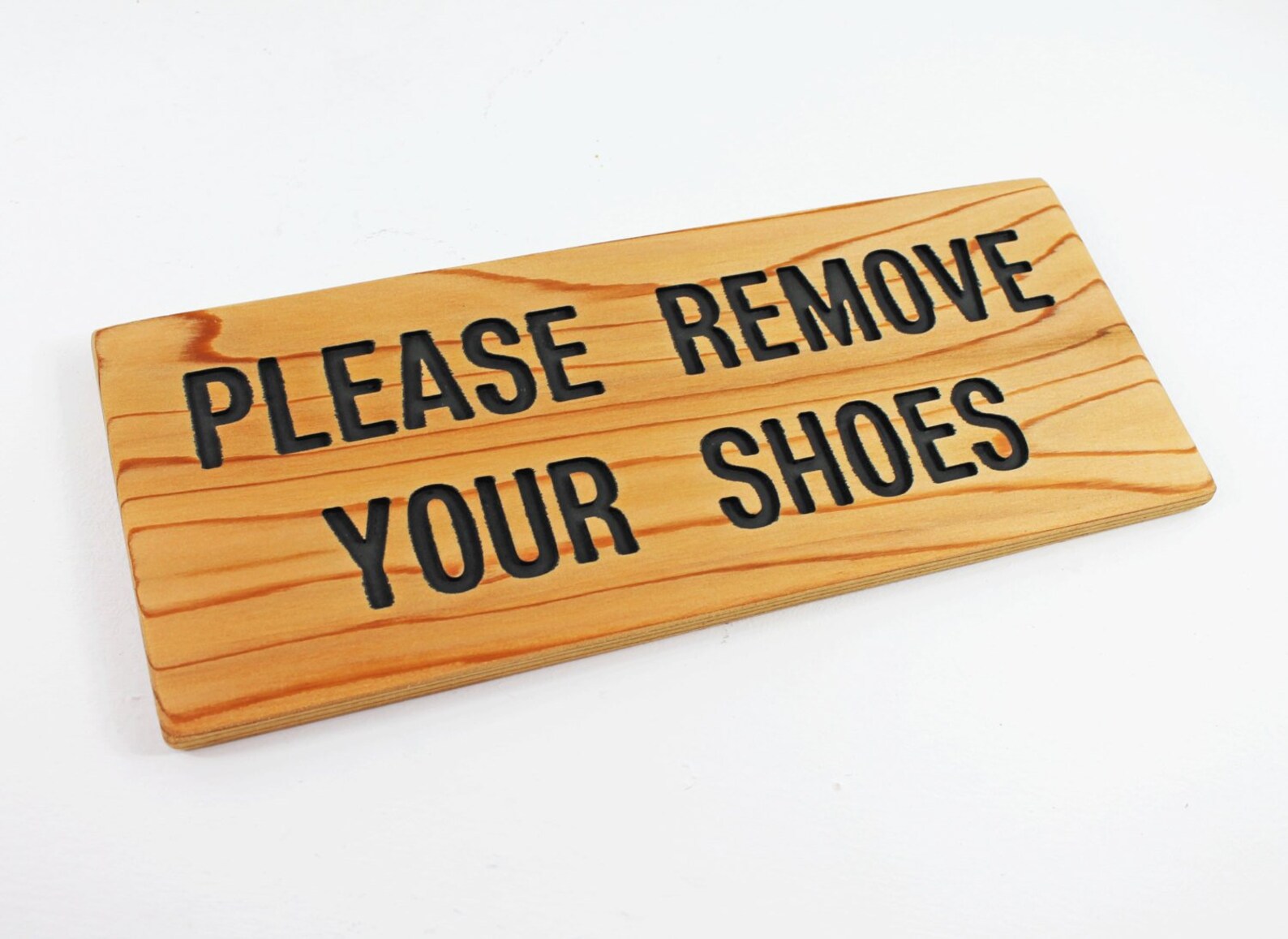 Please Remove Your Shoes, Polite Sign, Caution Marker, Outdoor Sign ...
