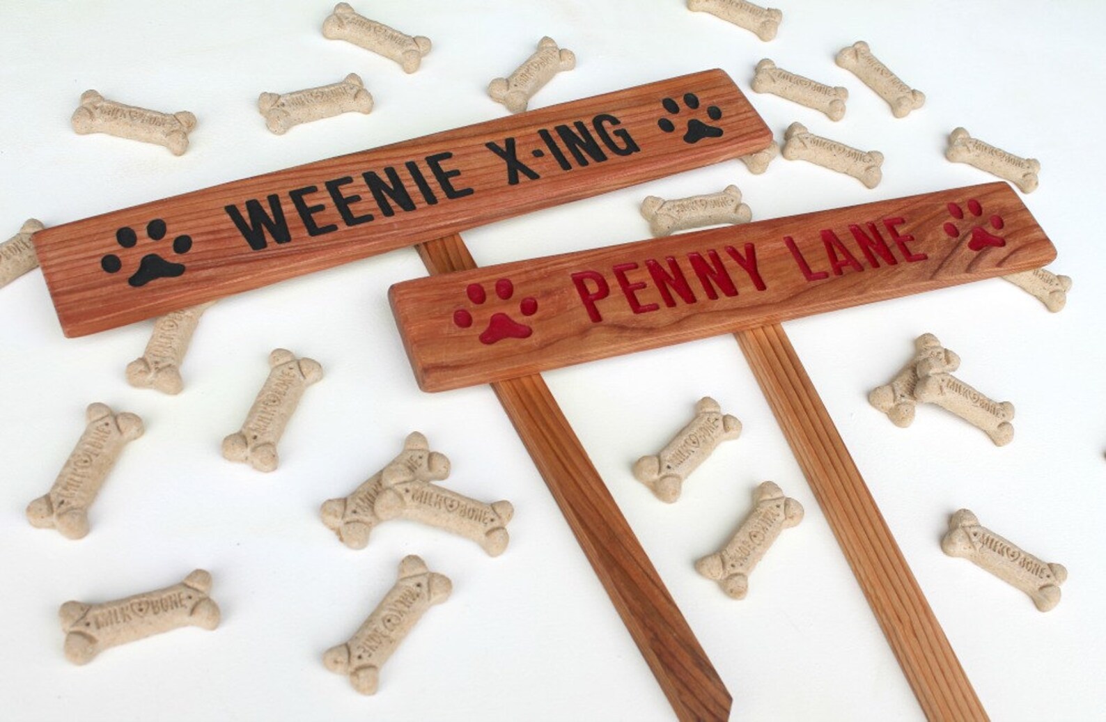 PAW PRINT Sign Custom Dog Sign Paw Print Marker Gift for - Etsy