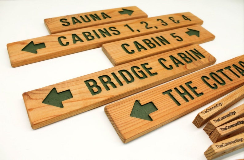 Vacation Rental Signs Cabin Markers B&B Signs Hostel - Etsy