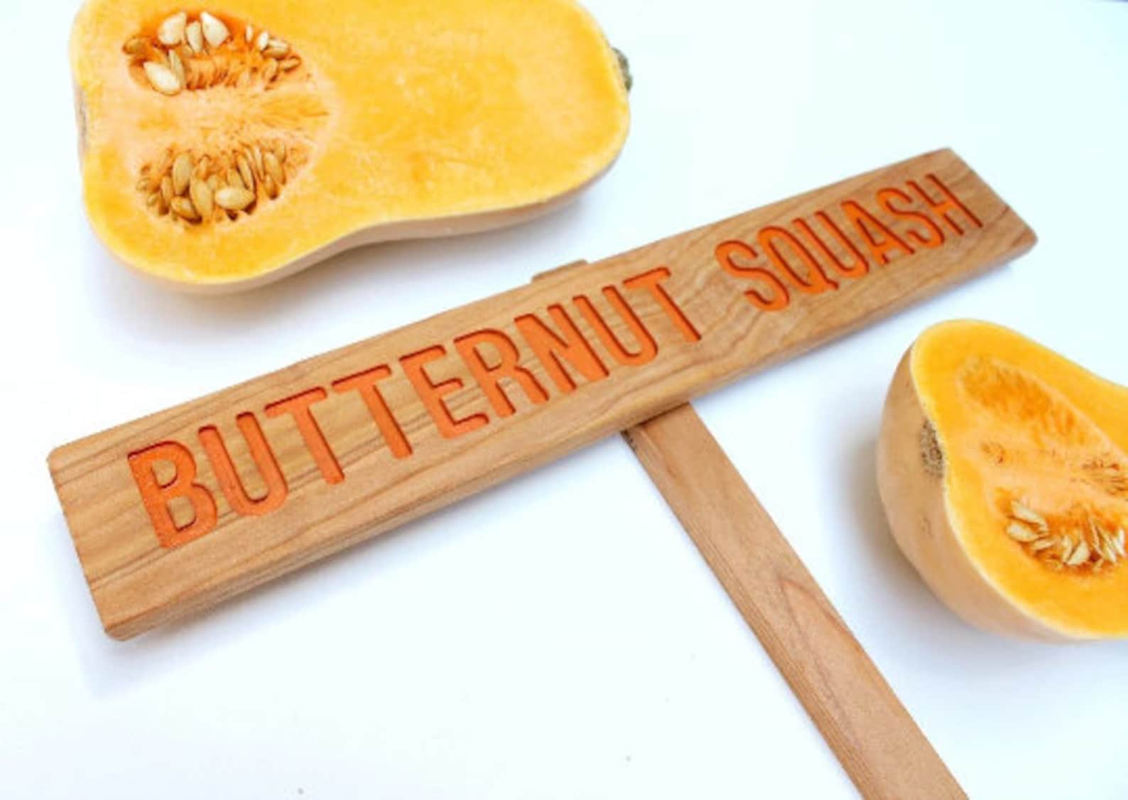 SQUASH Garden Sign, Plant Marker, Outdoor Sign, Yard Art, Garden ...