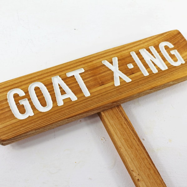Goat Signs Outdoor - Etsy