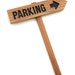 PARKING DIRECTION Sign, Outdoor Event Signs, Parking Sign, Wedding ...