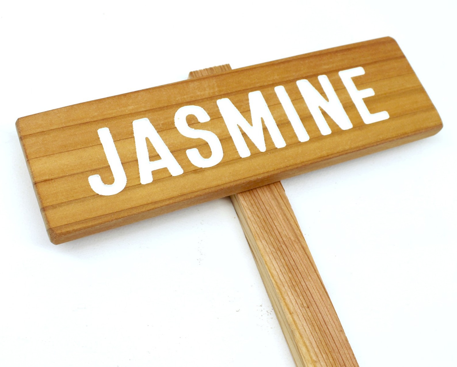 JASMINE Sign Flower Marker Outdoor Sign Yard Art Tea - Etsy