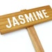 JASMINE Sign, Flower Marker, Outdoor Sign, Yard Art, Tea Flower, Plant ...