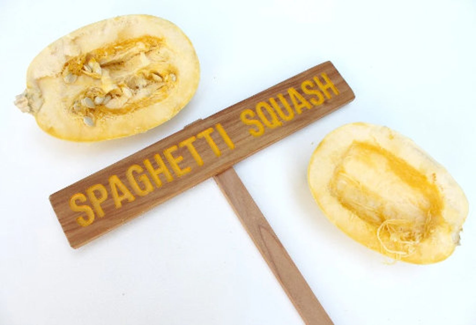 SQUASH Garden Sign, Plant Marker, Outdoor Sign, Yard Art, Garden ...