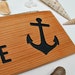 Personalized Boat Sign, Hand Routed Boat Sign, Boat Anchor Symbol, Gift ...