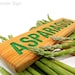 ASPARAGUS Garden Sign, Plant Label, Outdoor Sign, Yard Art, Spring ...