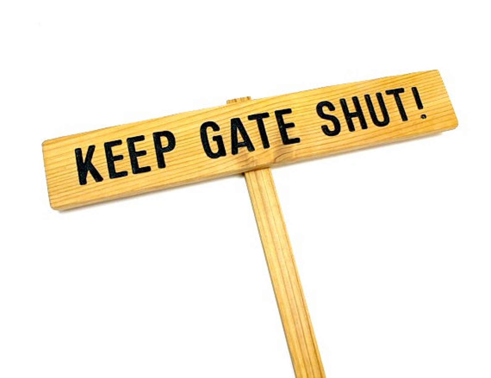 KEEP GATE SHUT Gate Marker Yard Signage Outdoor Sign | Etsy