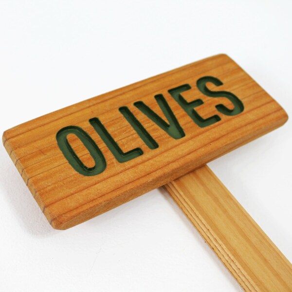 GOJI BERRIES Garden Marker, Fruit Signage, Plant Signs, Wooden Fruit ...